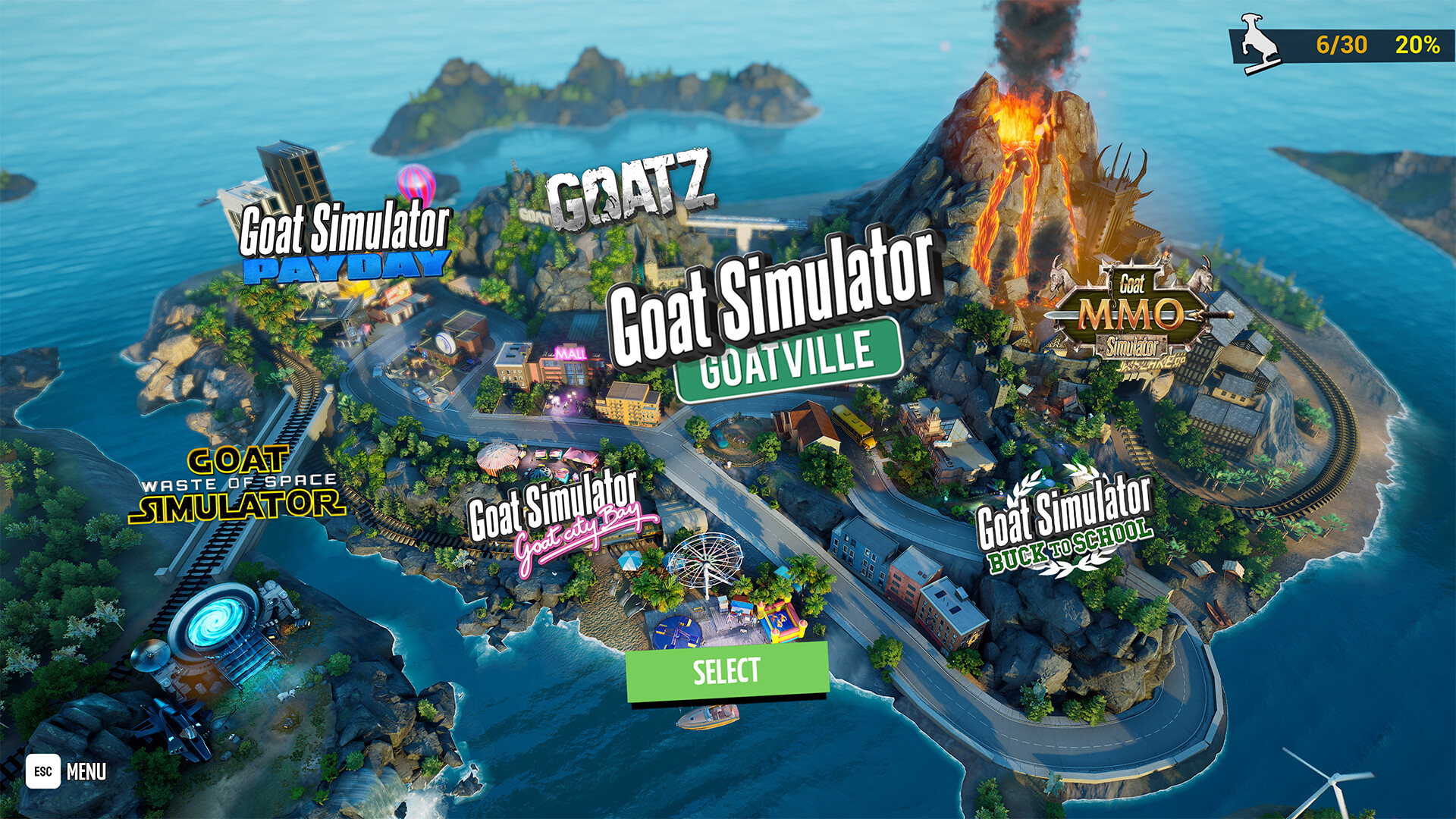 Goat Simulator Remastered - Kodydogier.pl - poradniki do gier, solucje ...